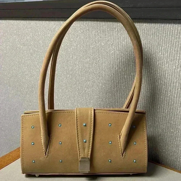 B.B. Simon | Bags | Bb Simon Leather Bag Turquoise Inlays | Poshmark